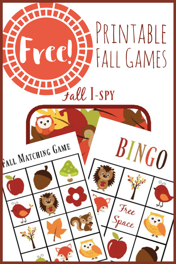 Printable Fall Games For Toddlers Views From A Step Stool Printable Fall Games For Toddlers Views From A Step Stool