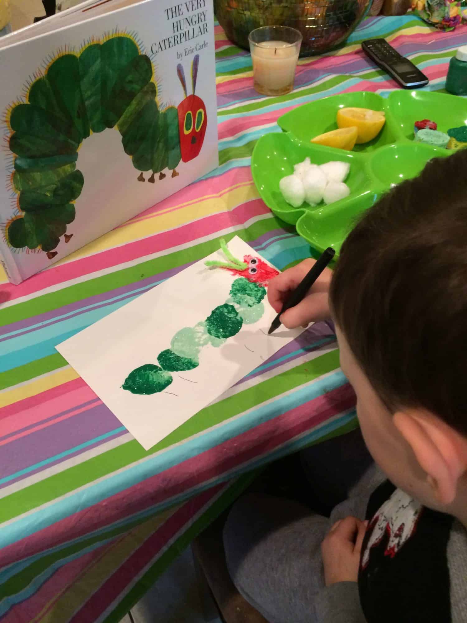 Very Hungry Caterpillar Craft: An Invitation to Create for Kids
