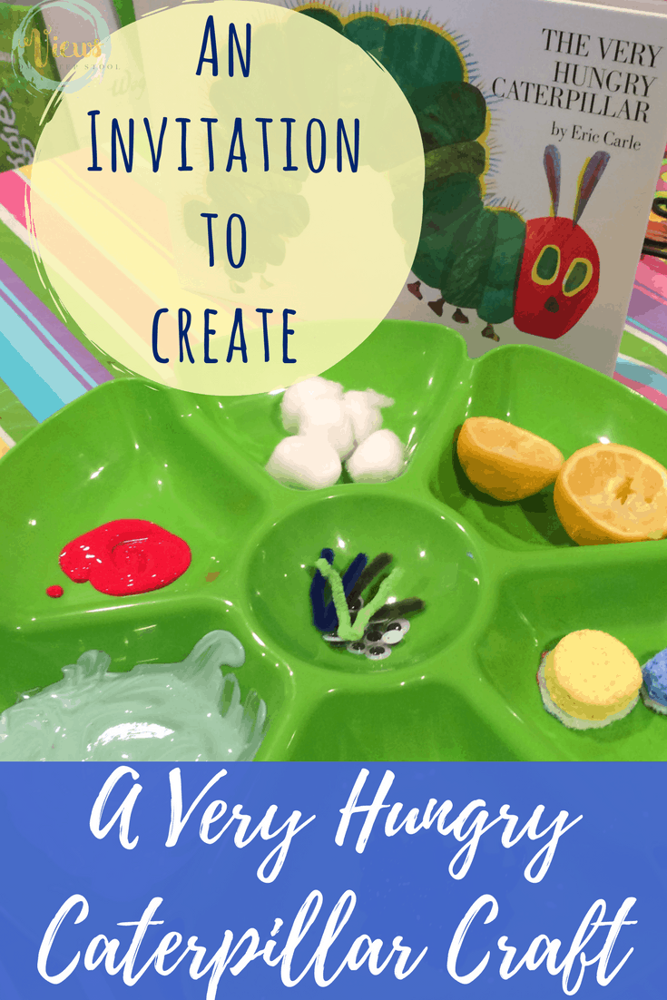 Very Hungry Caterpillar Craft: An Invitation to Create for Kids