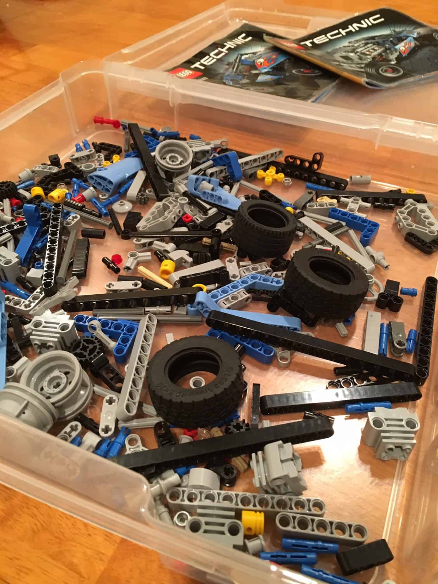 LEGO Hack for a Mess-Free Building Experience - Views From a Step Stool