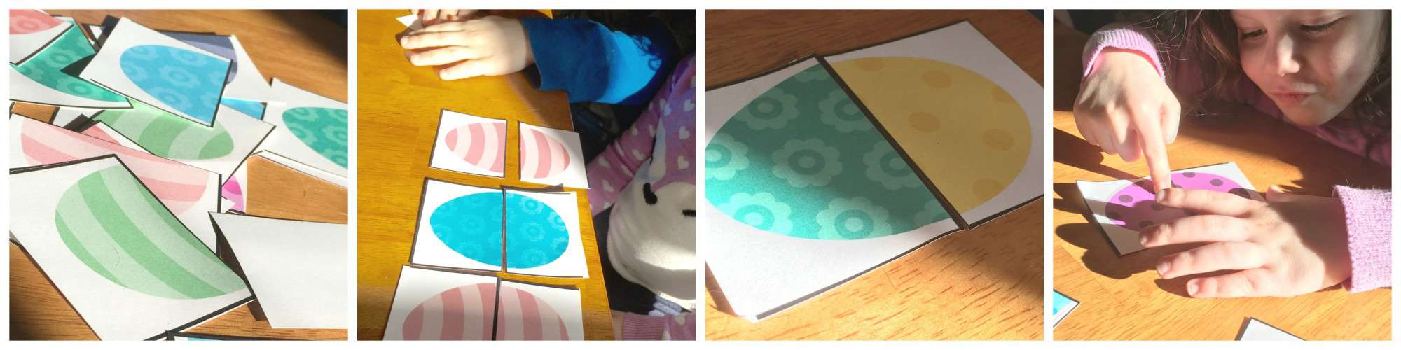 Printable Easter Egg Game for Toddlers and Preschoolers