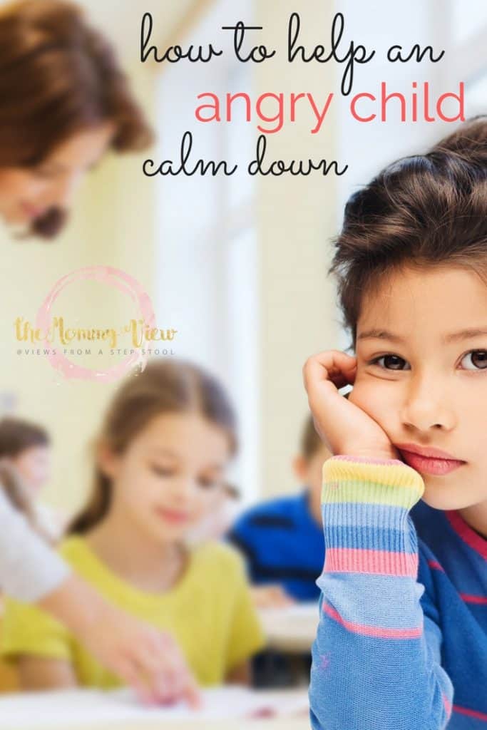 How to Help an Angry Child Calm Down Anywhere + Free Printable