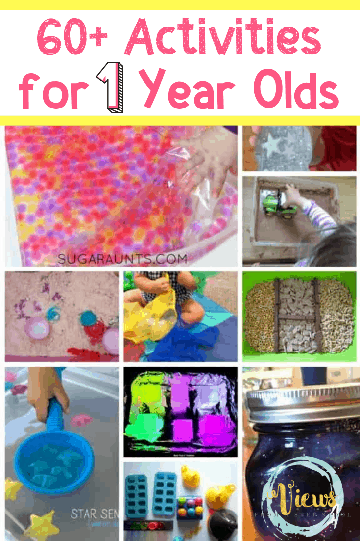 60+ Awesome Activities for 1 Year Olds! {Tested and Loved}