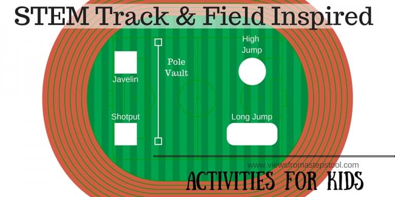 5 Olympic Track & Field STEM Activities - Views From a Step Stool