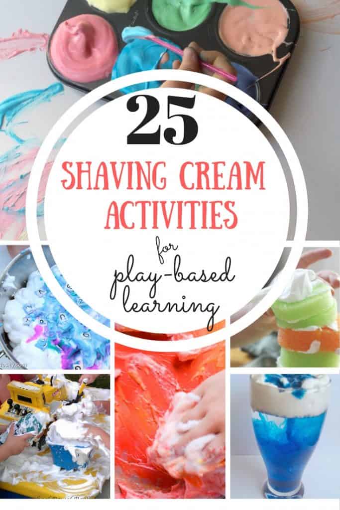 25 Shaving Cream Simple Setups for Play-Based Learning