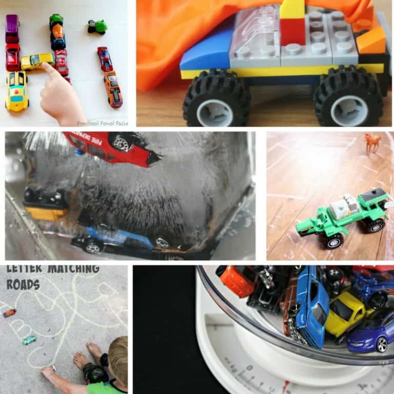 35+ Car Themed Learning Activities for Kids - Views From a Step Stool