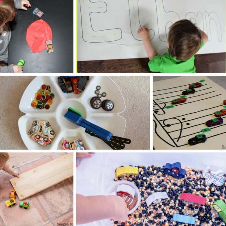 35+ Car Themed Learning Activities for Kids - Views From a Step Stool