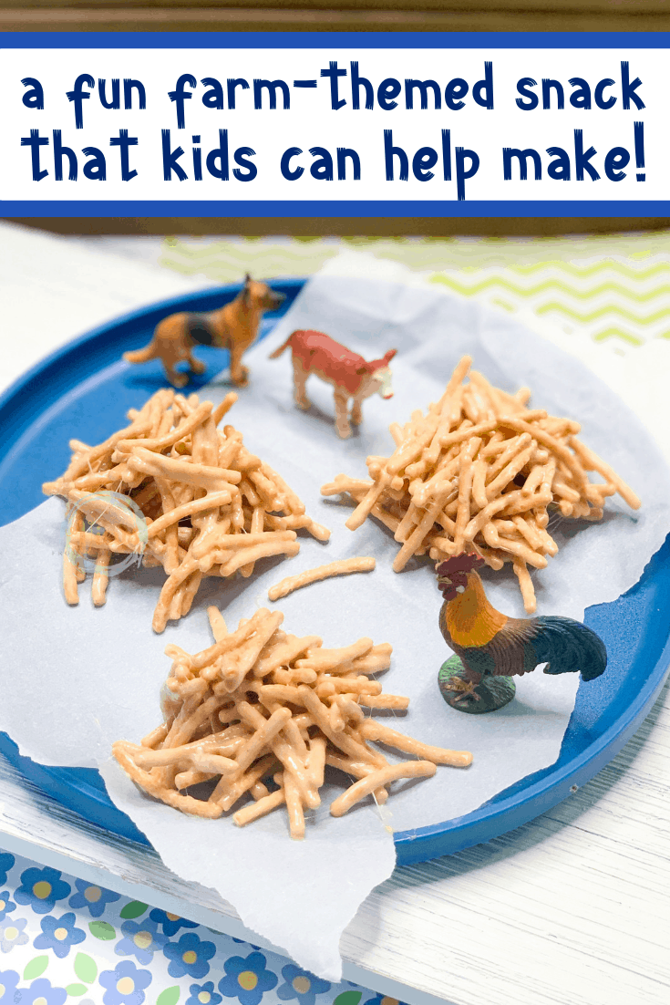 Haystacks Snack for Kids: Farm Themed and Kid Made