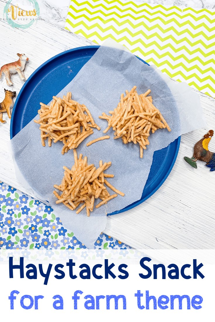 Haystacks Snack for Kids: Farm Themed and Kid Made