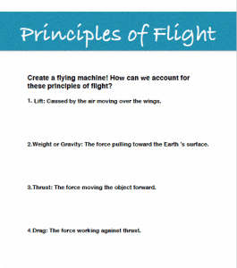 Create a Flying Machine STEM Challenge for Kids