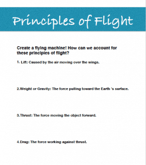 Create a Flying Machine STEM Challenge for Kids