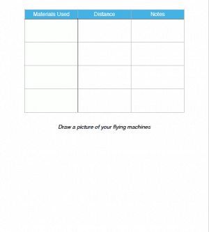 Create a Flying Machine STEM Challenge for Kids