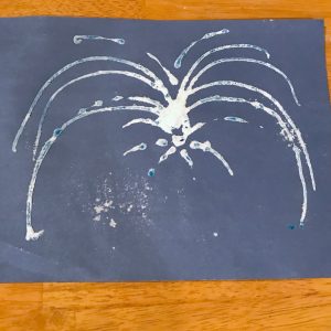 Fizzing Fireworks Painting: A STEAM Activity for Kids