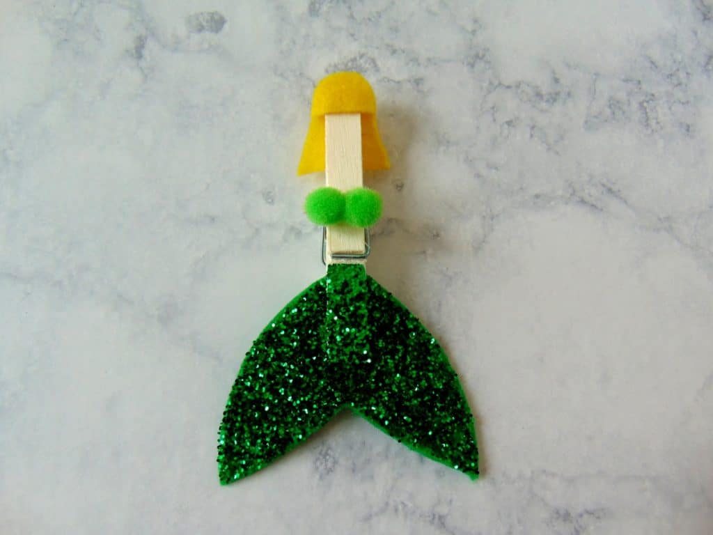 Clothespin Mermaid Craft for Kids - Views From a Step Stool