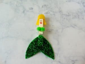 Clothespin Mermaid Craft for Kids - Views From a Step Stool