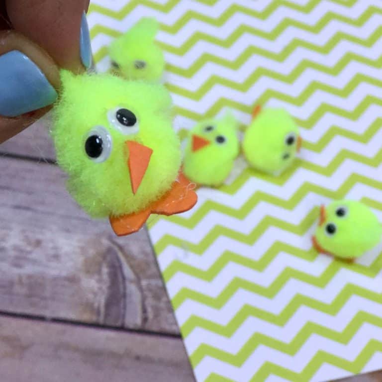 Counting Chicks Busy Bag for Preschoolers with Peep and Egg