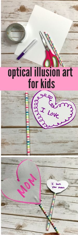 Easy Spinning Optical Illusion Art Project for Kids-Views From a Step Stool