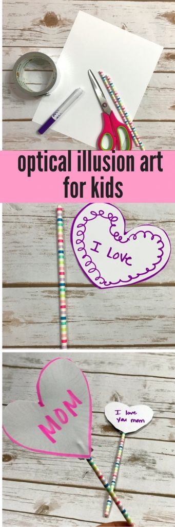 Easy Spinning Optical Illusion Art Project for Kids-Views From a Step Stool