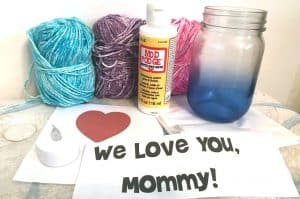 Homemade Mother's Day Gift: DIY Lantern with Printable