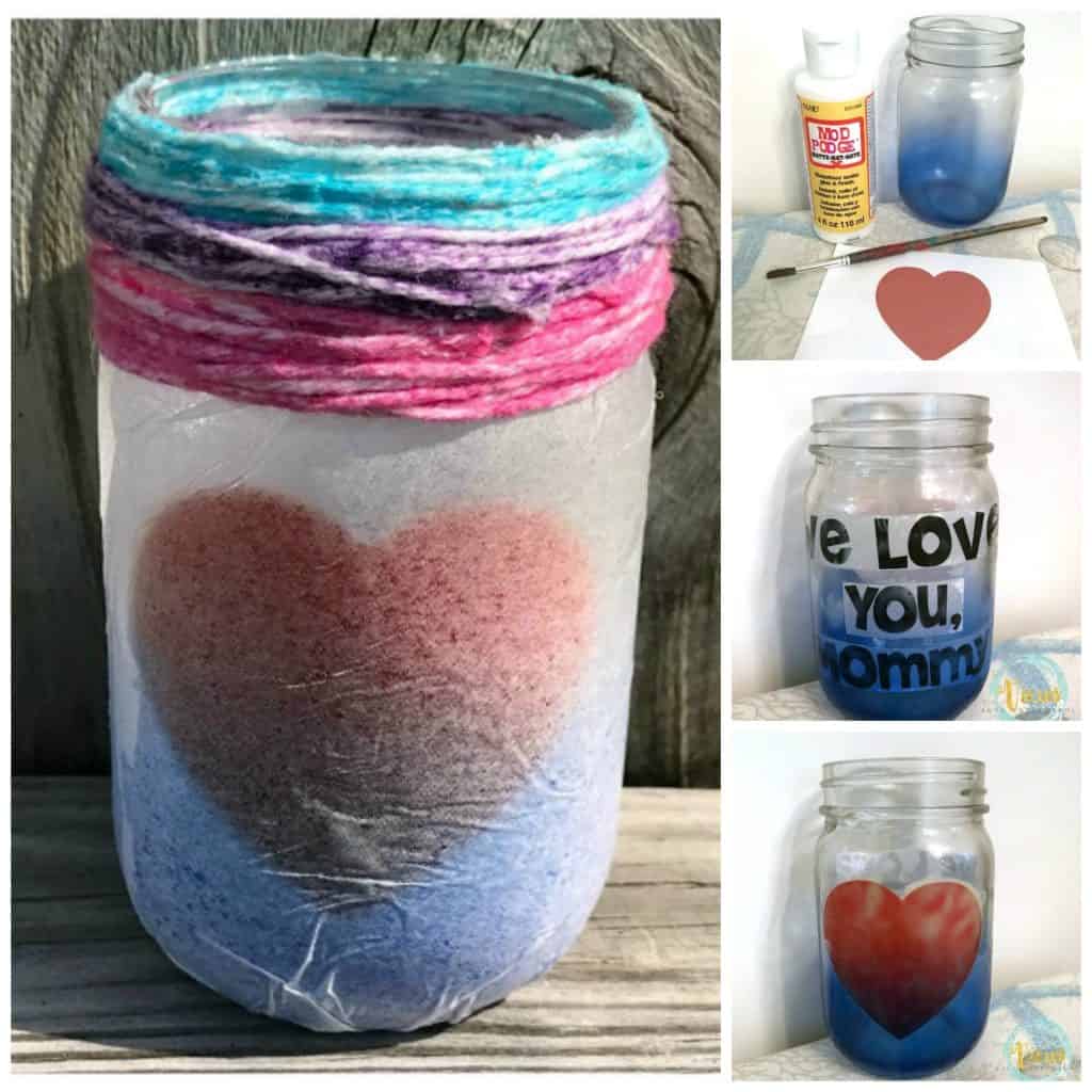 Homemade Mother's Day Gift: DIY Lantern with Printable