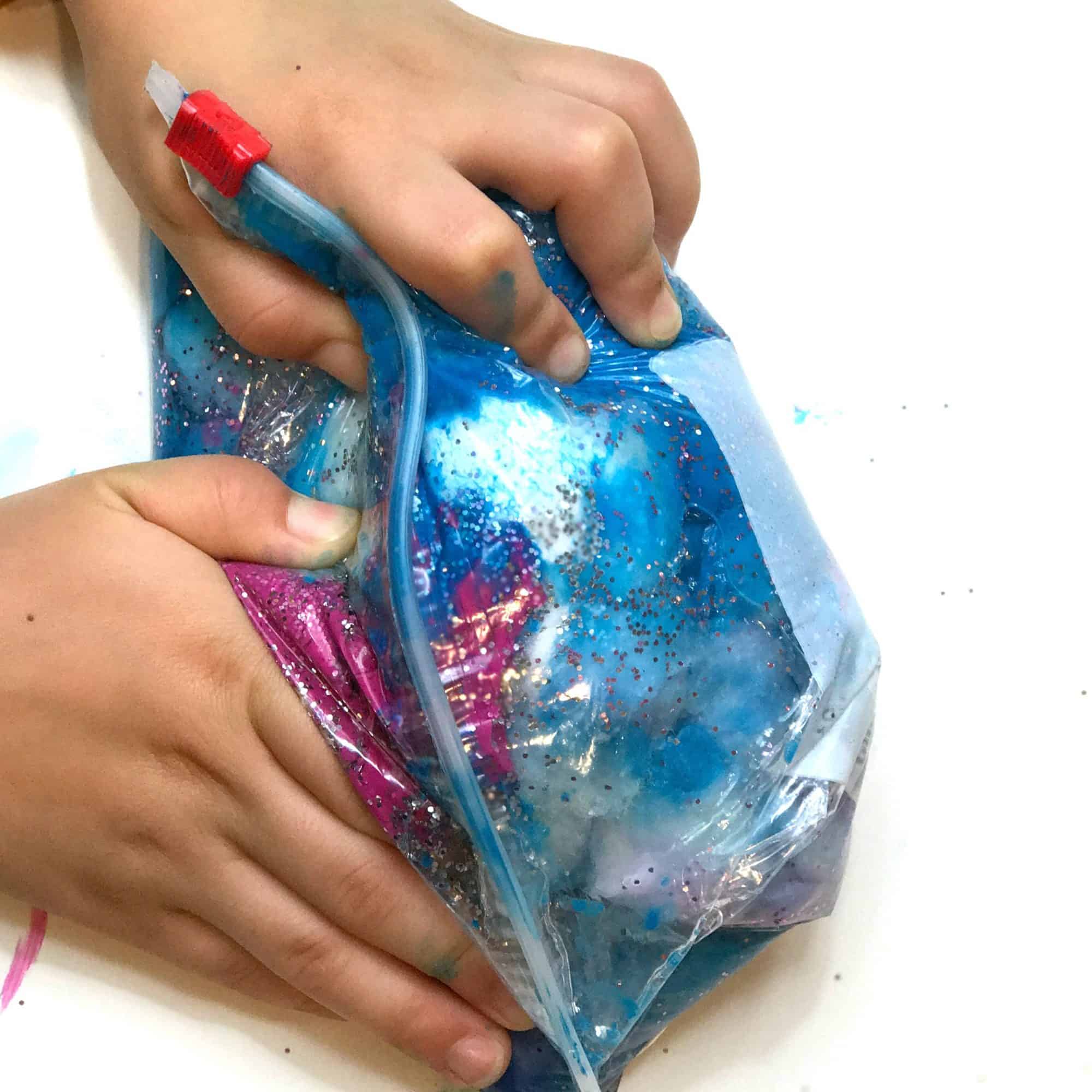 Space Sensory Bag - Mess-Free Sensory Play for Babies & Toddlers