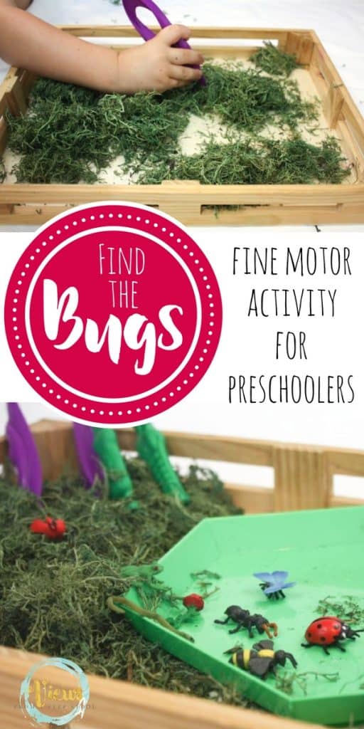 Fine Motor Bug Activity for Preschoolers - Views From a Step Stool