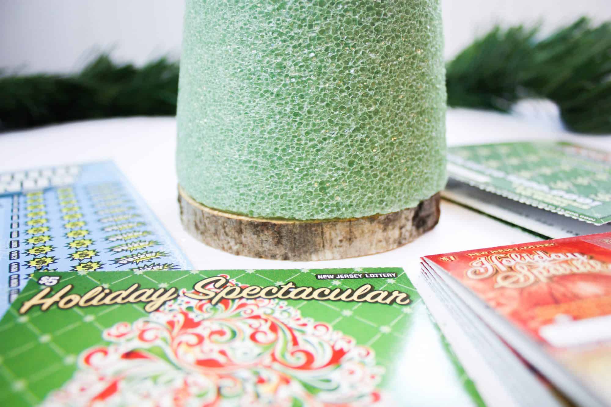 How to Make a Lottery Ticket Tree with the NJ Lottery for the Holidays