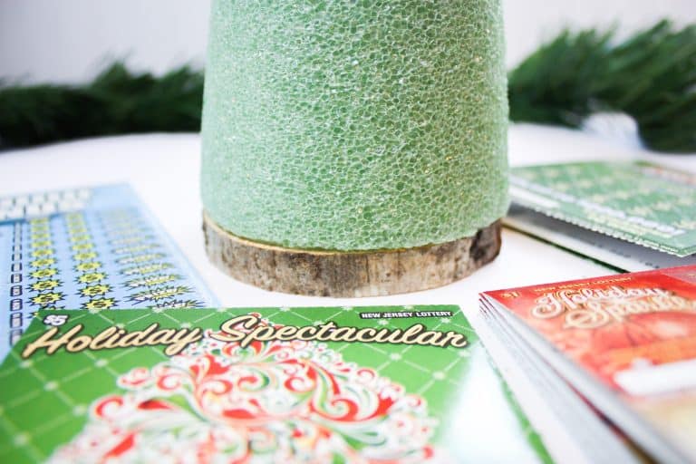 How to Make a Lottery Ticket Tree with the NJ Lottery for the Holidays