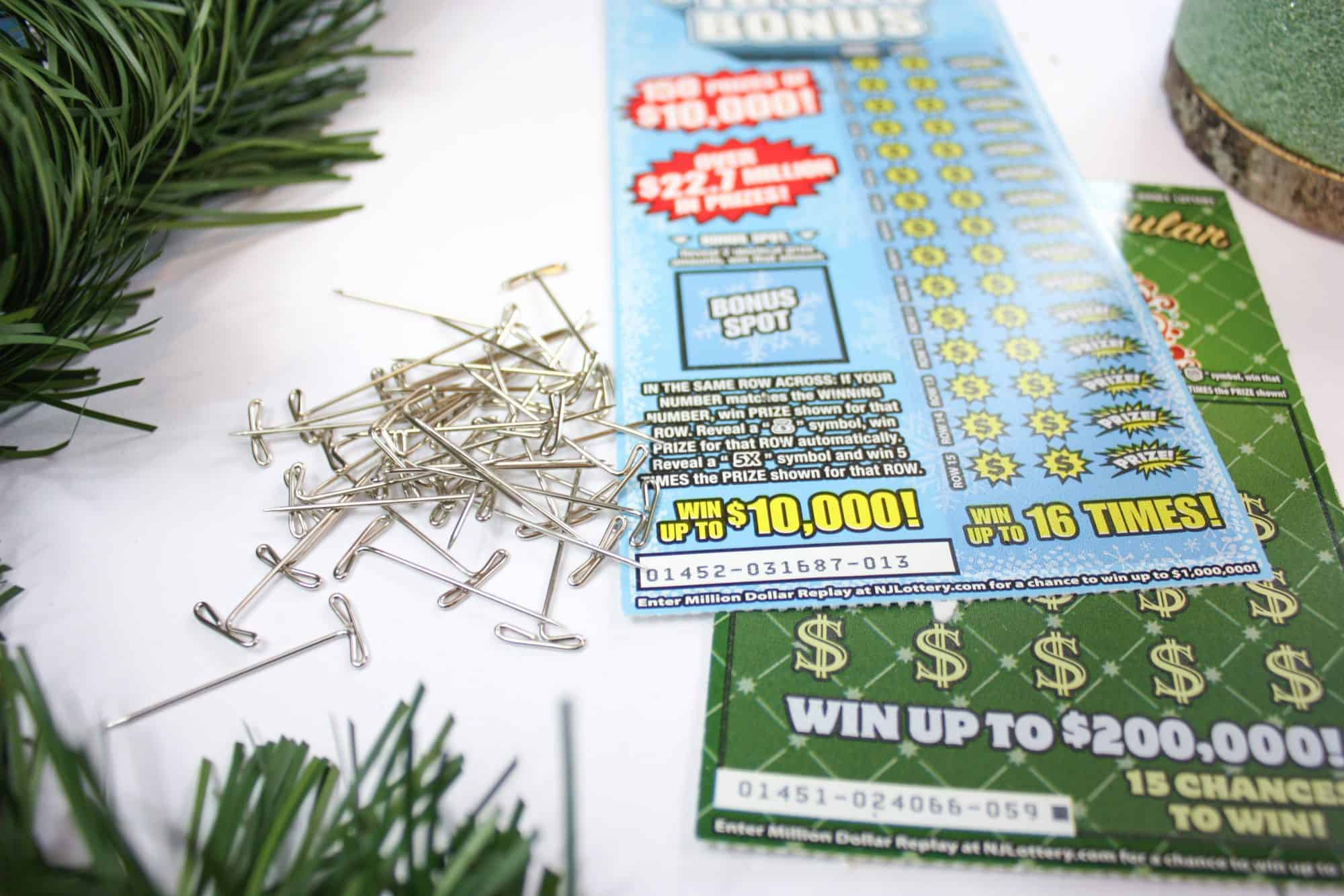 How to Make a Lottery Ticket Tree with the NJ Lottery for the Holidays