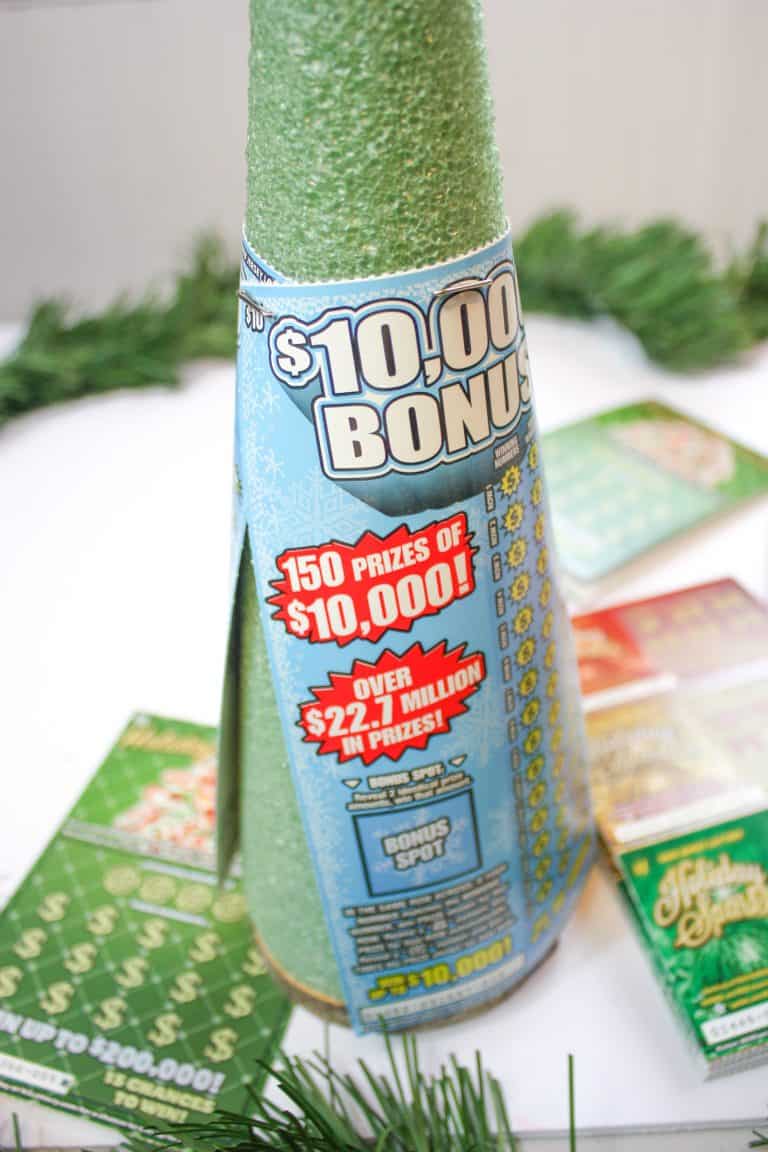 How to Make a Lottery Ticket Tree with the NJ Lottery for the Holidays