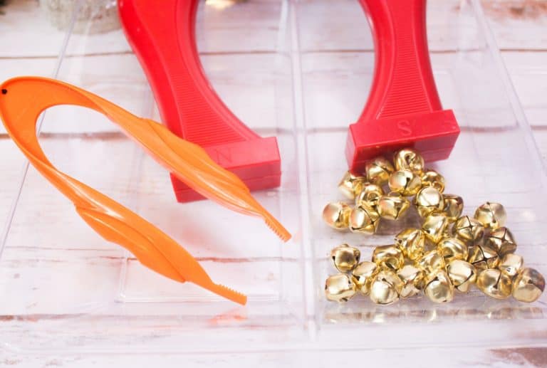 Jingle Bells Activity for STEM and Fine Motor - Views From a Step Stool