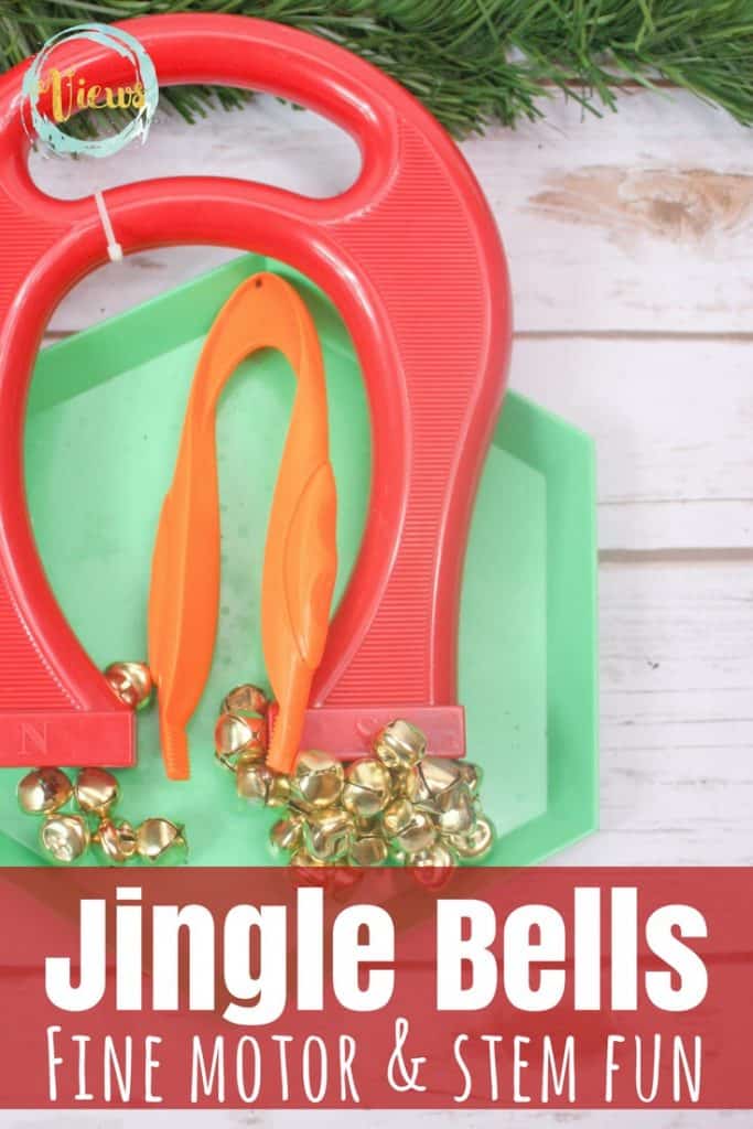 Jingle Bells Activity for STEM and Fine Motor - Views From a Step Stool