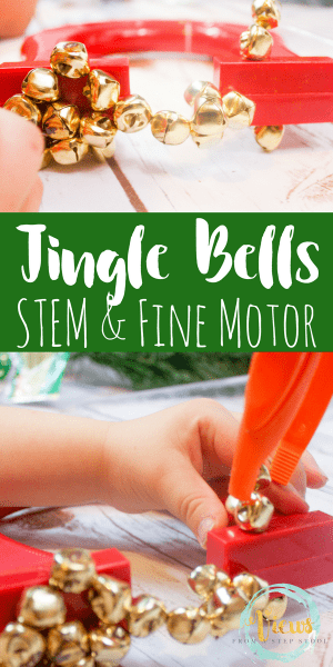 Jingle Bells Activity for STEM and Fine Motor - Views From a Step Stool