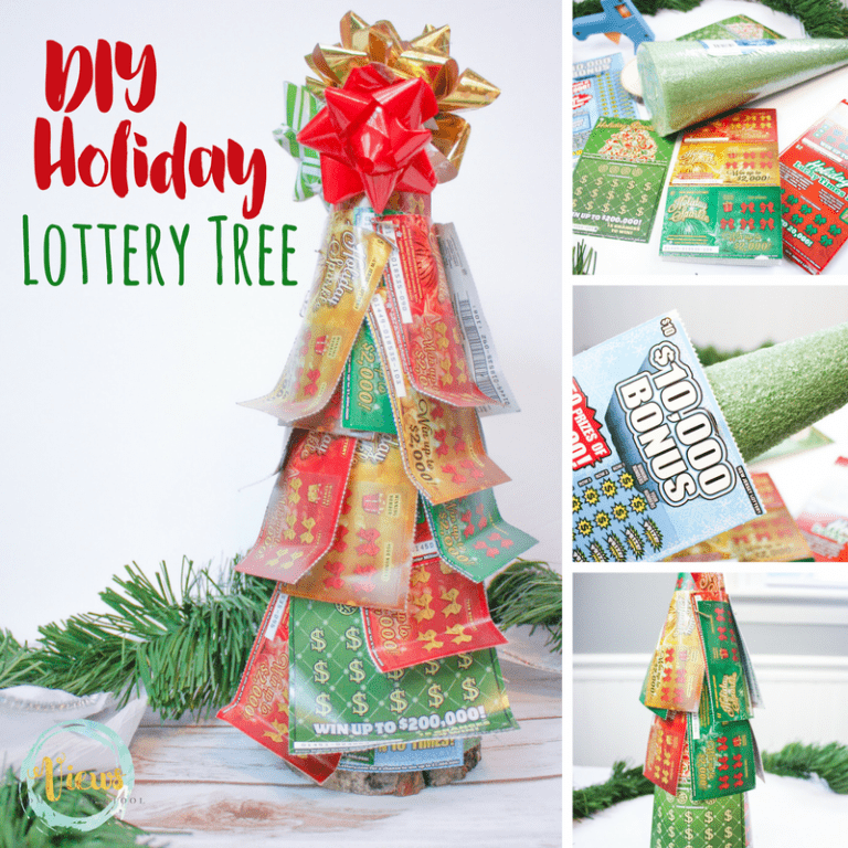 How to Make a Lottery Ticket Tree with the NJ Lottery for the Holidays