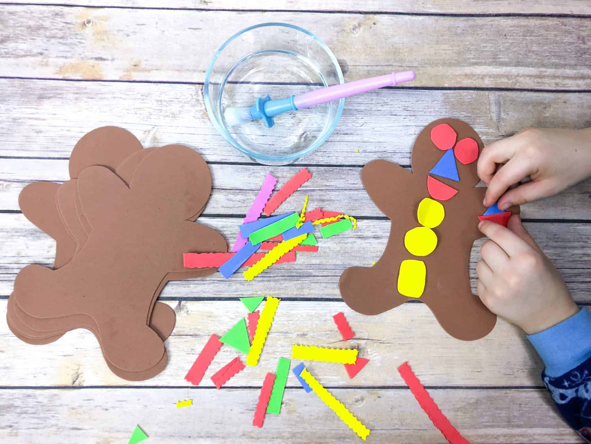 Foam Gingerbread Baby Christmas Busy Bag for Toddlers - Views From a ...