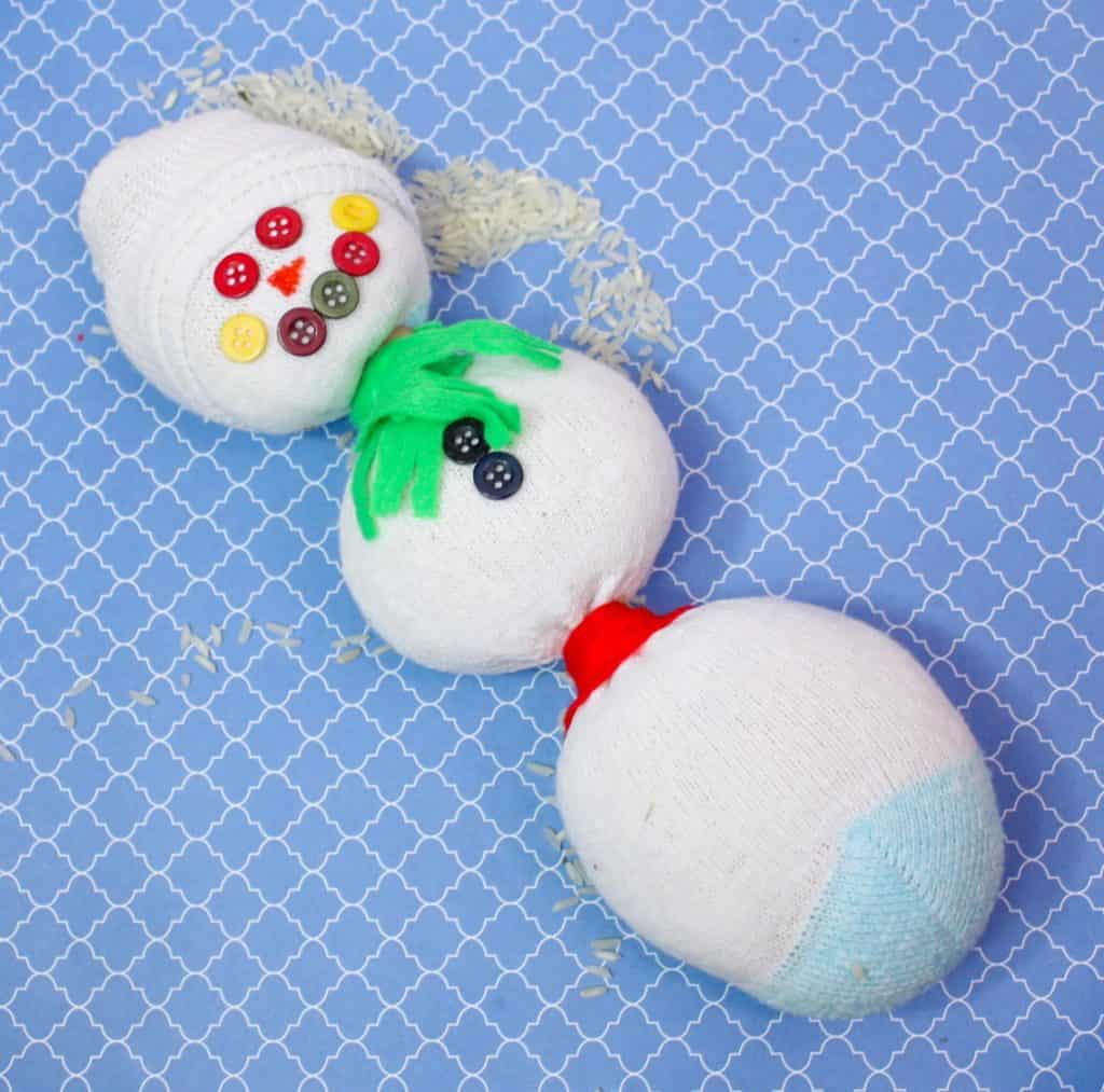 Scented Snowman Sock Buddy - Views From a Step Stool
