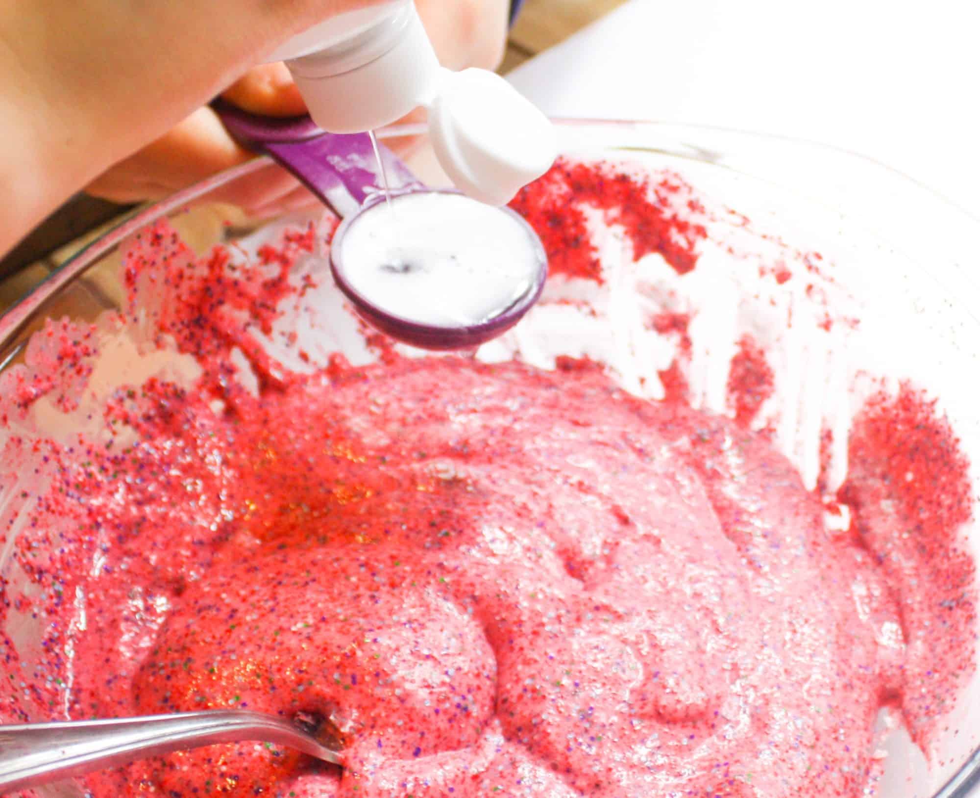 Fluffy Jello Slime Recipe with Mythical Beasts - Views From a Step Stool