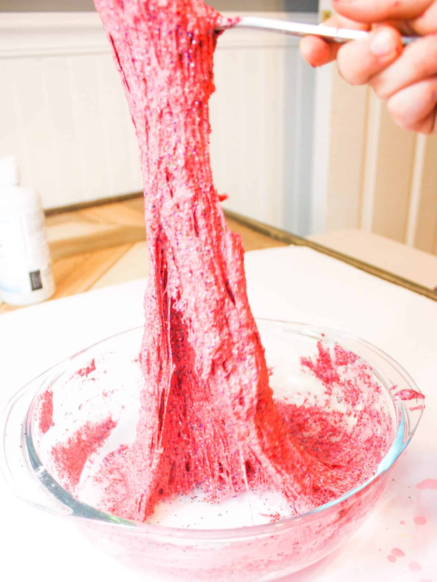 Fluffy Jello Slime Recipe with Mythical Beasts - Views From a Step Stool