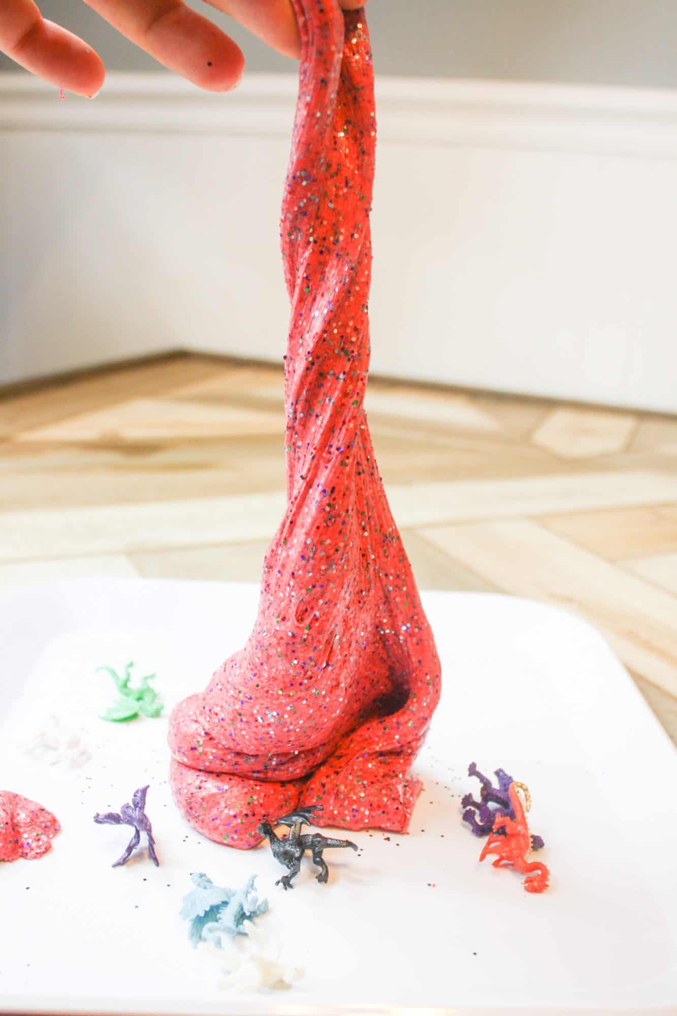 Fluffy Jello Slime Recipe with Mythical Beasts - Views From a Step Stool