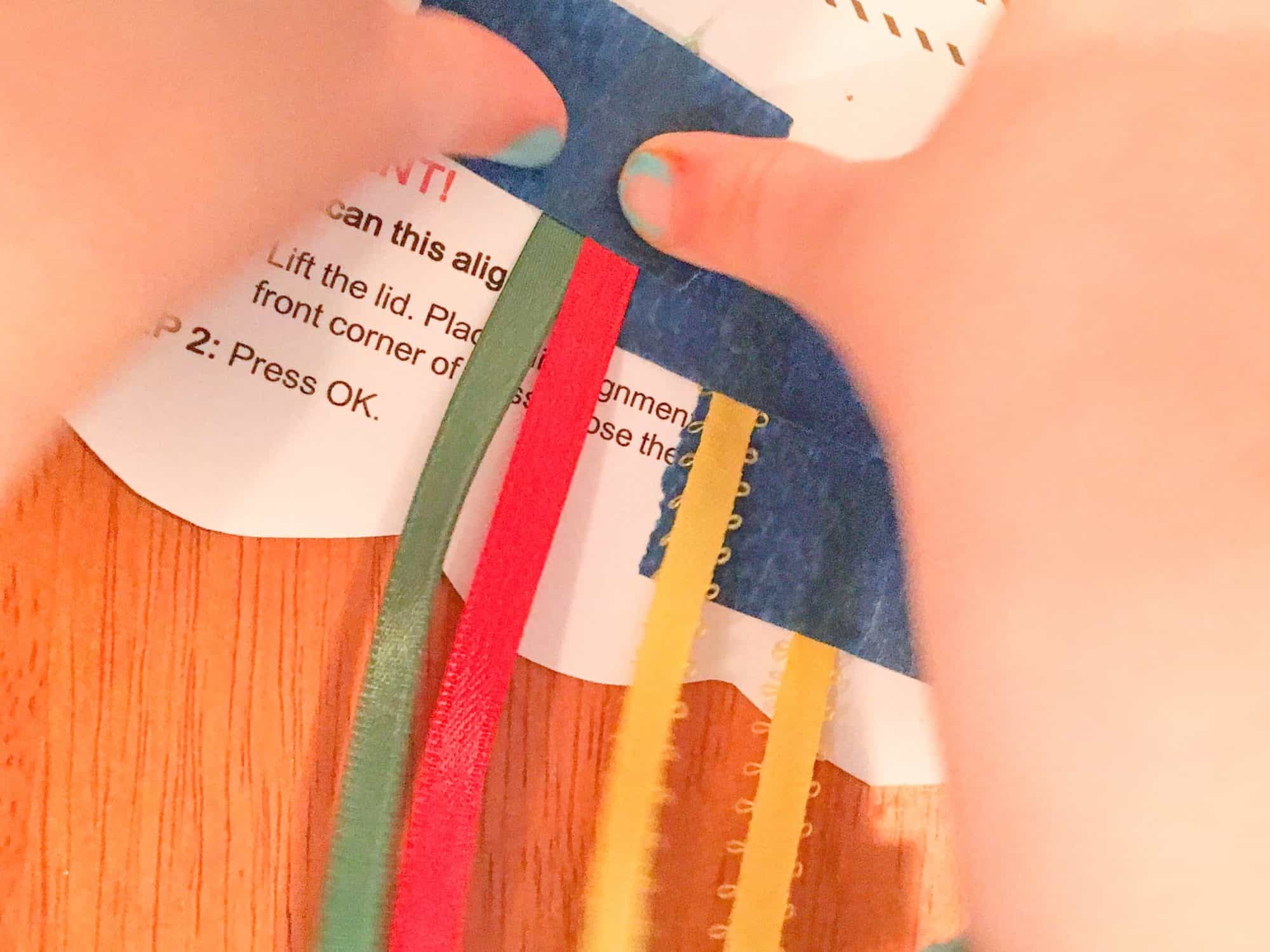 Rainbow Streamer Craft for Kids - Views From a Step Stool