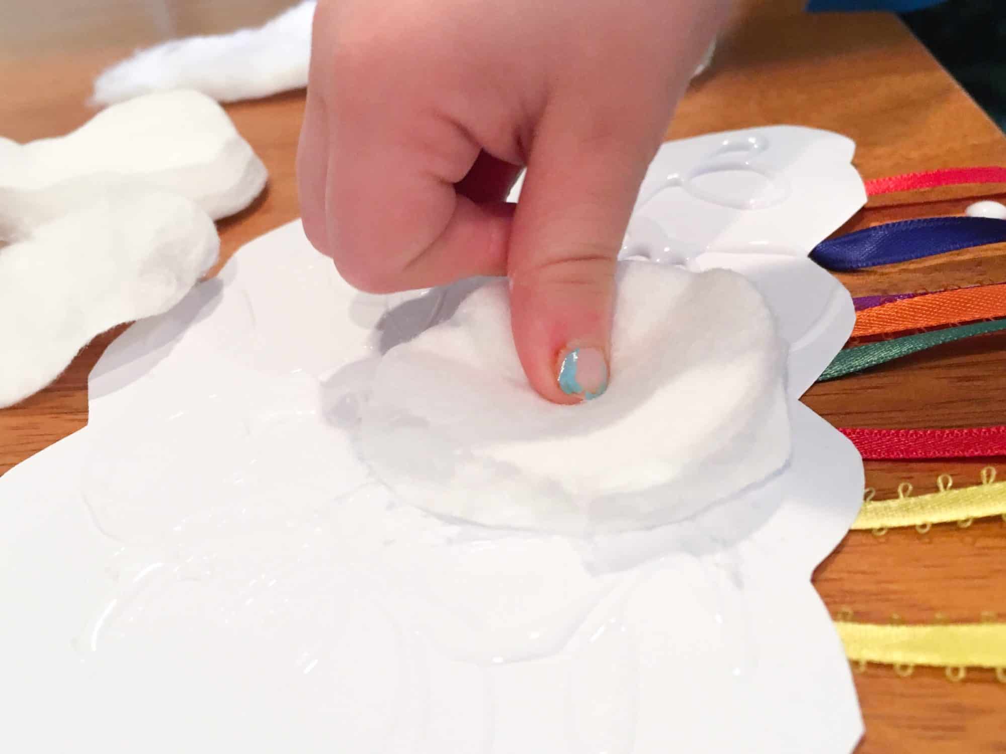 Rainbow Streamer Craft for Kids - Views From a Step Stool