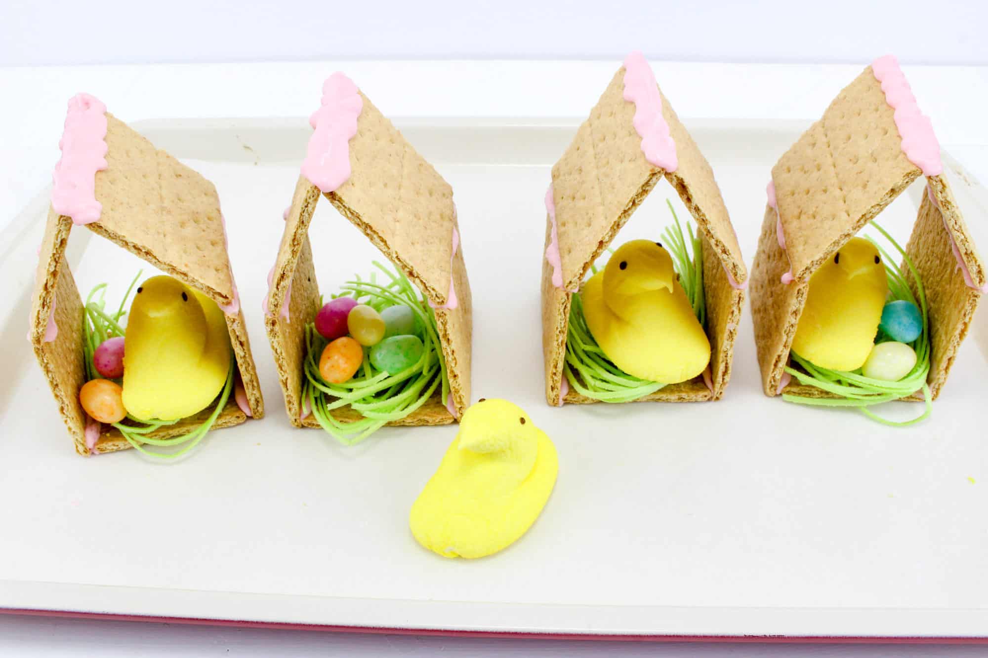 Peeps House Easter STEM Challenge for Kids - Views From a Step Stool