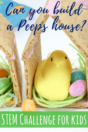 Peeps House Easter STEM Challenge for Kids - Views From a Step Stool