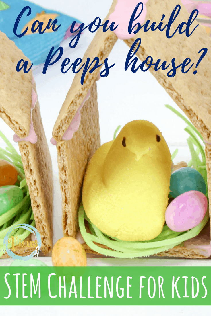 Peeps House Easter STEM Challenge for Kids - Views From a Step Stool
