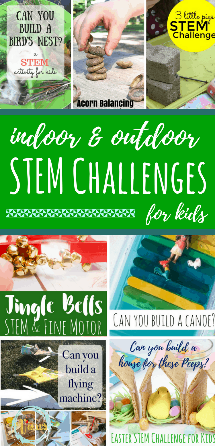 Indoor and Outdoor STEM Challenges for Kids - Views From a Step Stool