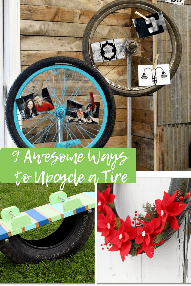 9 Awesome Ways to Upcycle a Tire - Views From a Step Stool
