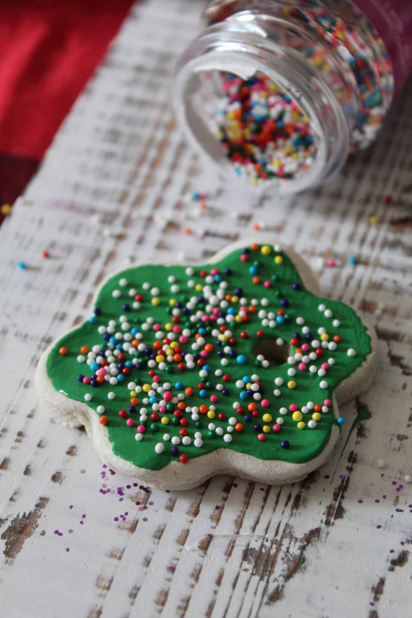 Sugar Cookie Salt Dough Ornaments - Views From a Step Stool