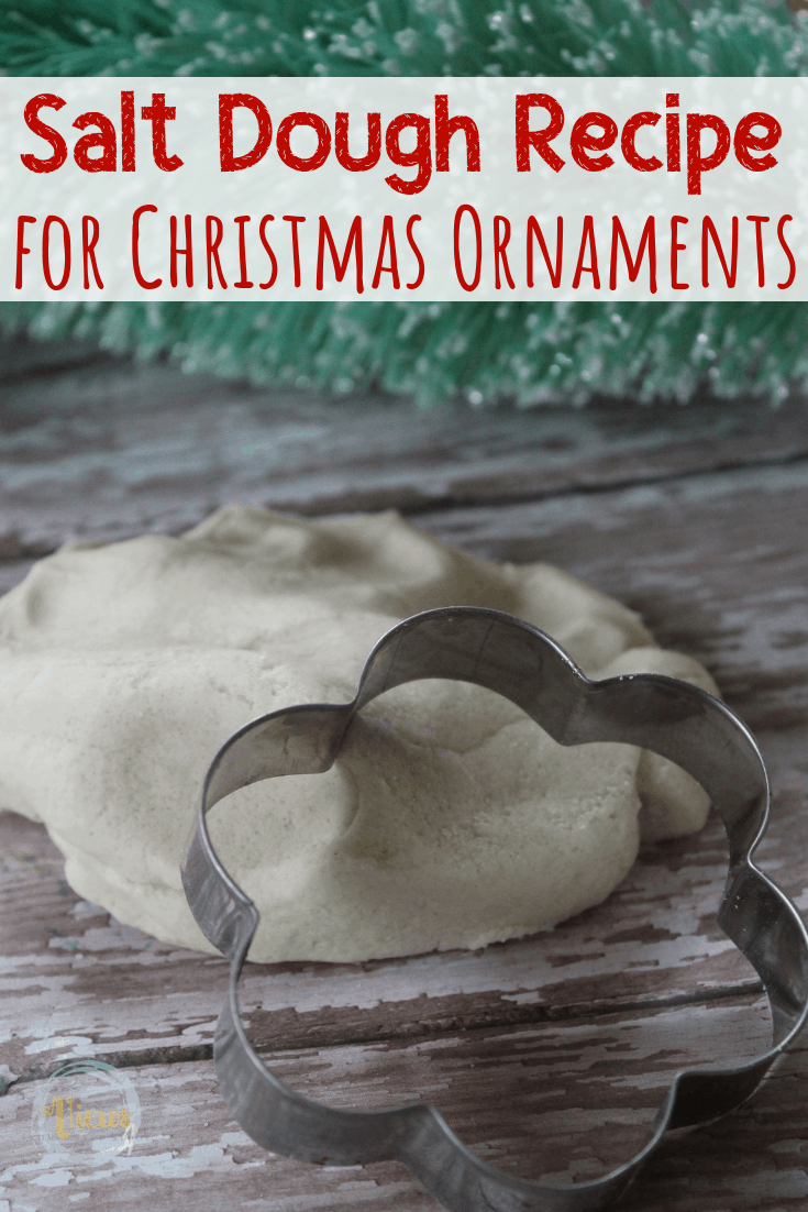 Sugar Cookie Salt Dough Ornaments - Views From a Step Stool