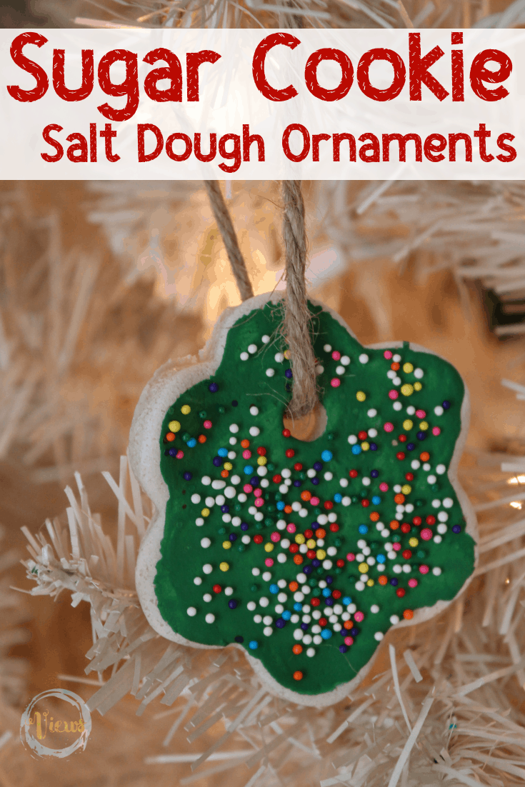 Sugar Cookie Salt Dough Ornaments - Views From a Step Stool