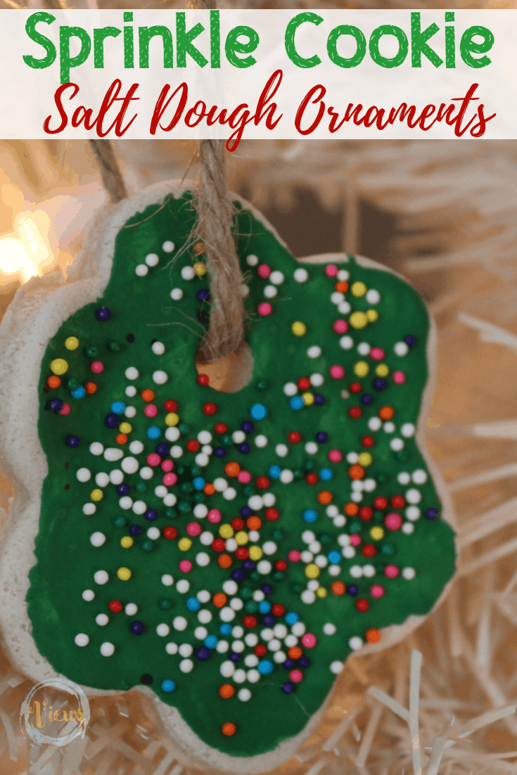 Sugar Cookie Salt Dough Ornaments - Views From a Step Stool